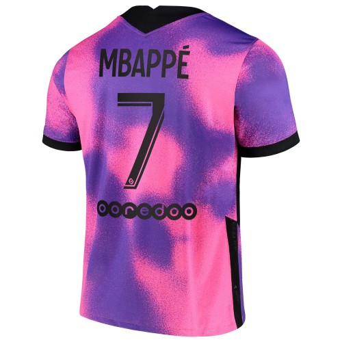 Paris Saint-Germain Matchtröjor Kylian Mbappe 7 Fourth Jordan ...